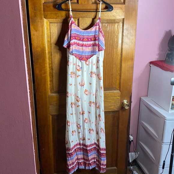 Mudd | Dresses | Mudd Maxi Dress With Slit | Poshmark